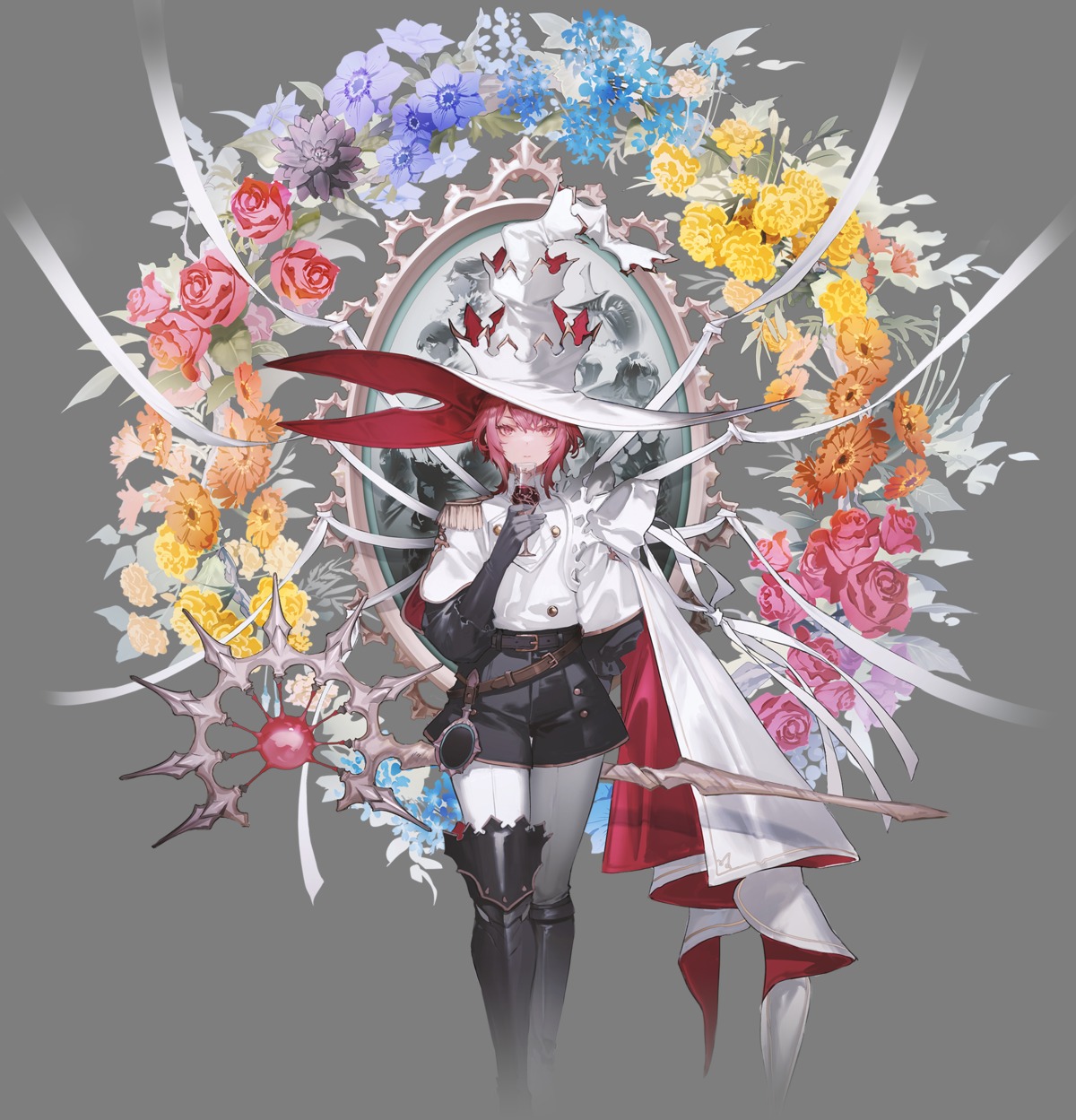 mogumo project gamm chymei armor pantyhose thighhighs transparent png uniform weapon witch ...